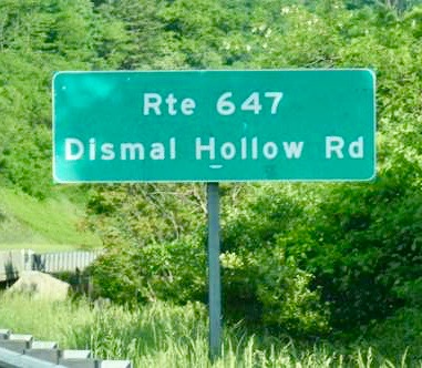 Jesus Come Soon To Dismal Hollow Road – might be baloney